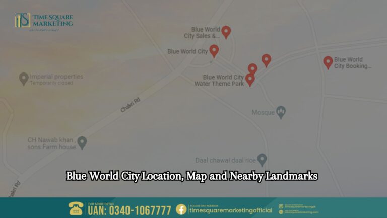 Blue World City Location | Map | Nearby Landmarks